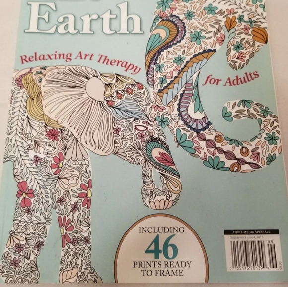 unknown | Other | Life On Earth Coloring Book For Adults | Poshmark